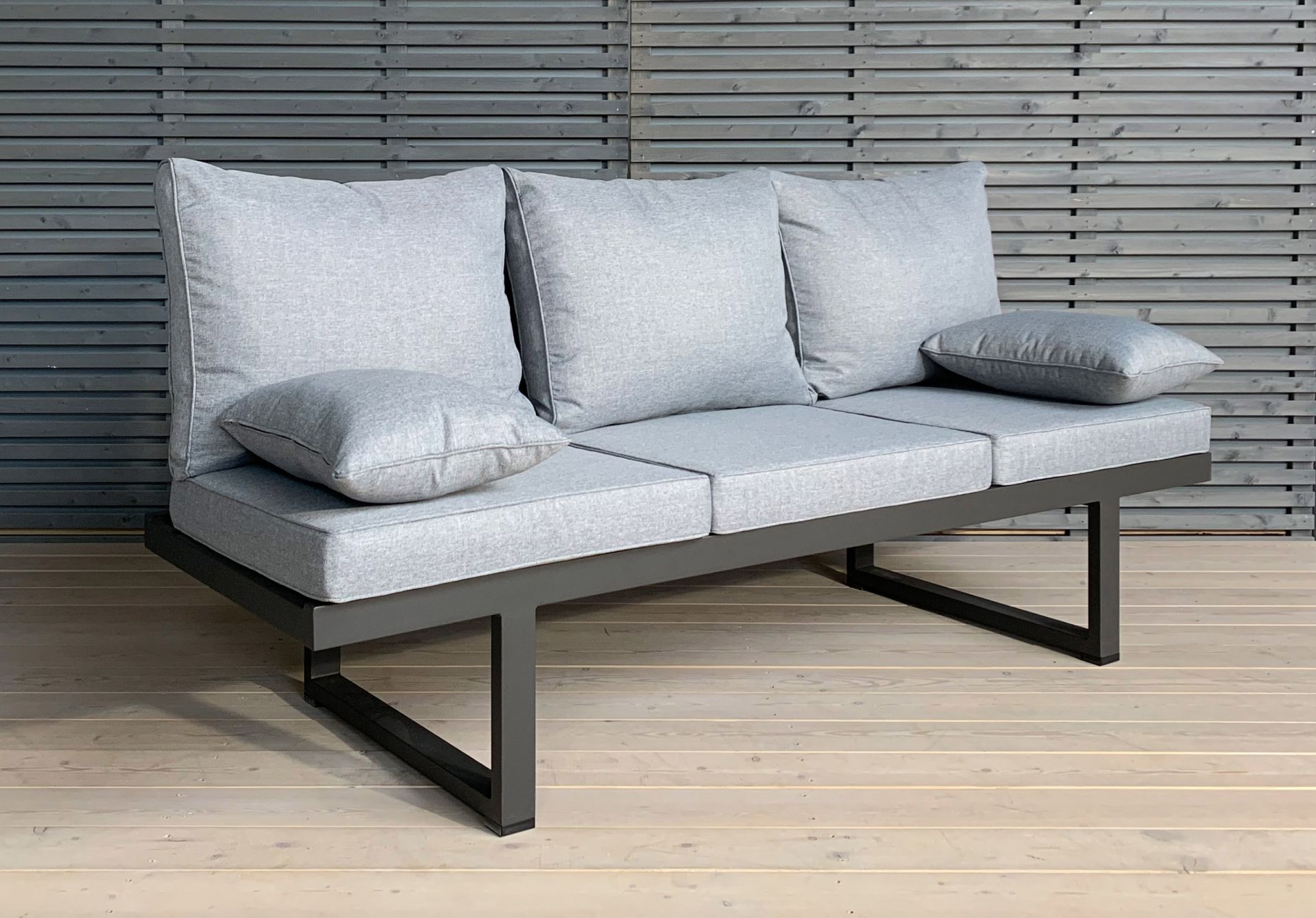 LC Garden Bondino Living Multifunktionssofa 3er Sofa anthrazit