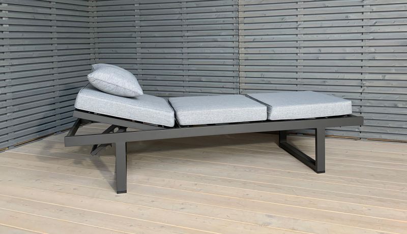 LC Garden Bondino Living Multifunktionssofa 3er Sofa anthrazit